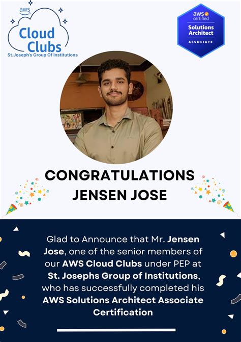 Aws Cloud Club Stjosephs Group Of Institutions On Linkedin Aws