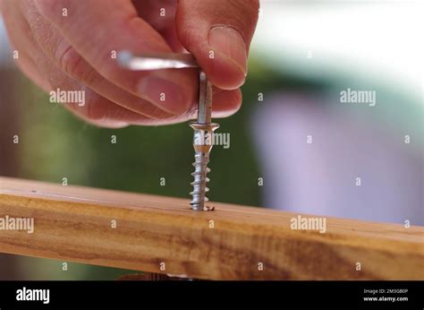 Allen Screw Allen Key Wood Hand Do It Yourself Use The Allen Key To Turn The Screw Into The