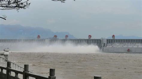Three Gorges Dam Makes Biggest Water Discharge Of Flood Season Cgtn