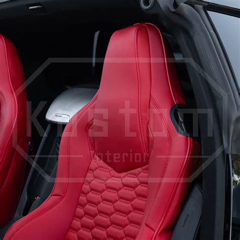 Chevrolet Corvette C8 Custom Seat Cover Upholstery Kit Shop Now