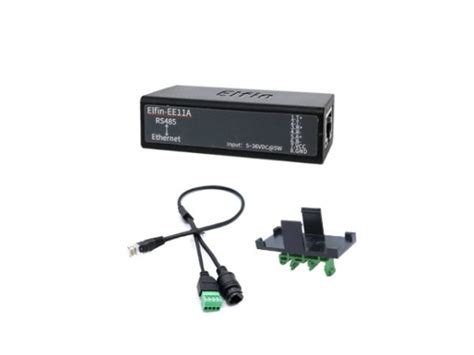 Io0302 กล่องแปลงสัญญาณ Ee11a Modbus Rs485 To Ethernet Tcp Ip Converter Cable Bracket เอสทูอิน