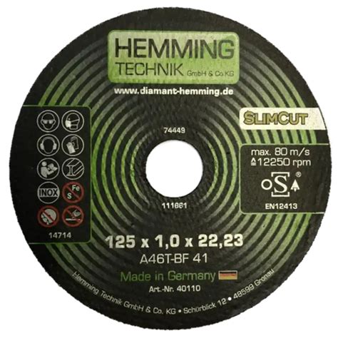 Gewebe Trennscheiben Slimcut 50 Stück