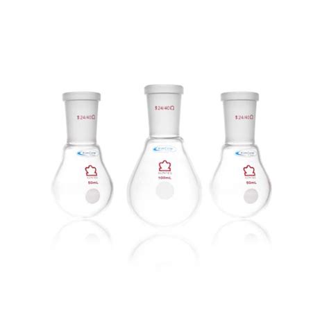 Dwk Life Sciences 100 Ml Kimble Kimcote Heavy Wall Recovery Flask Cs1