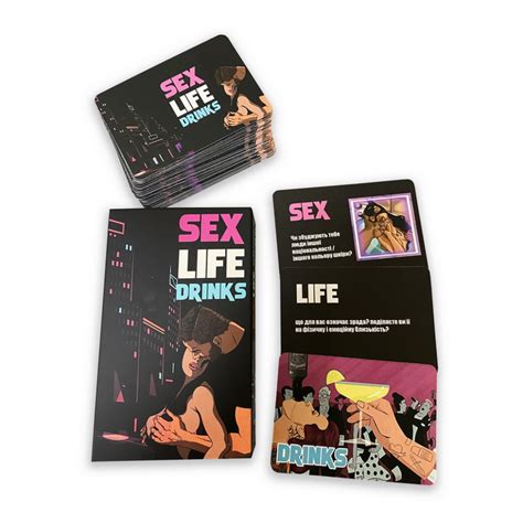 Карткова гра sex life drinks plr 0017 64 картки Оптом Гурт