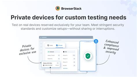 Browserstack Private Devices Secure Enterprise Testing Solution Rahul Chovva Posted On The