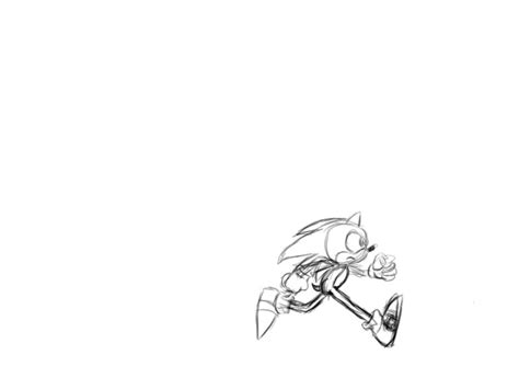 Amy Chasing Sonic Wip2 By Mizunotama On Deviantart