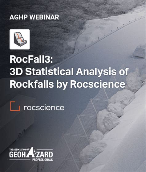 Rocfall3 3d Statistical Rockfall Analysis By Rocscience Aghp Webinar