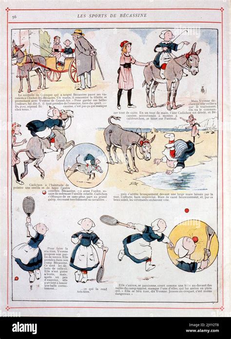 Becassine Une Bande Dessinée Française Et Le Nom De Son Héroïne