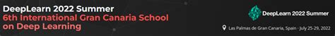 Se Celebra En Gran Canaria El ‘deeplearn 2022 Summer Coorganizado Por La Ulpgc Ulpgc