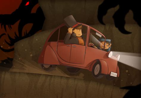 To The Laytonmobile Dana Nana Nana By Zillabean On Deviantart