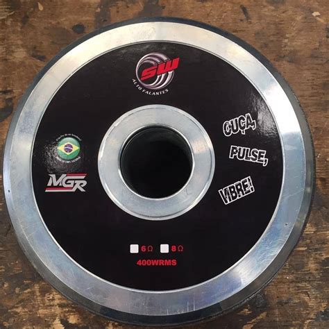 Alto Falante Sw Mgr 400 Rms 10 Polegadas 6 Ohms
