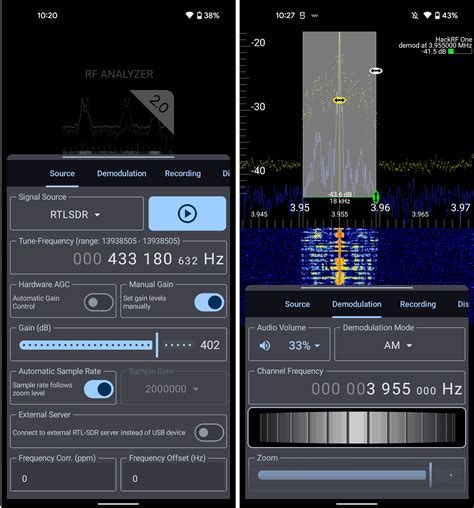 Rf Analyzer V20 Released Rtl Sdr Compatible Android App