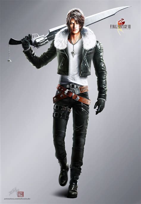 Final Fantasy Viii Squall Leonhart By Tuliominaki On Deviantart