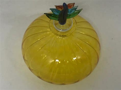 Mid Century Yellow Murano Perfume Bottle At 1stdibs Yellow Perfume