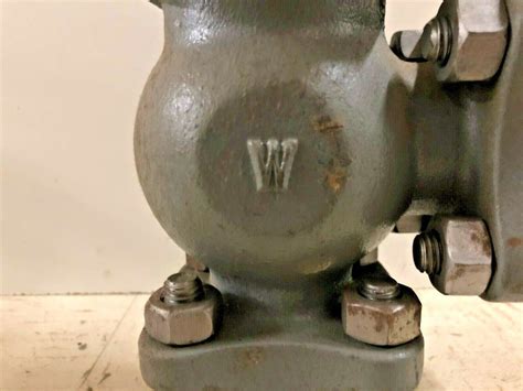 Wolf Linde 1 14 5798 Angle Globe Ammonia Valve 4 Bolt Sw Flange