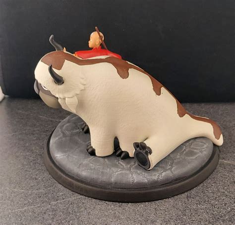 Stl File Avatar Aang And Appa 👫・model To Download And 3d Print・cults