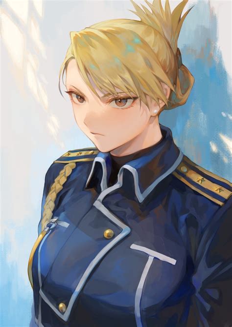 Fanart Friday Lt Riza Hawkeye Beneath The Tangles