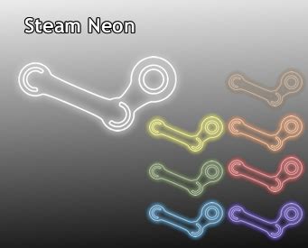 Steam Neon Icons By Hackcypher On Deviantart