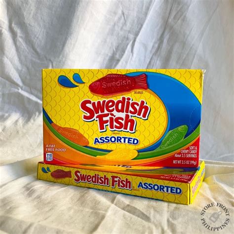 Swedish Fish Assorted Fruity Soft And Chewy Candy From The Same Maker