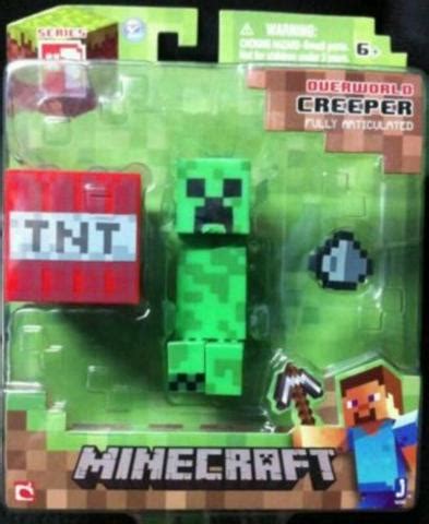 Minecraft Overworld Series 1 Figuressteve Creeper Zombie Enderman