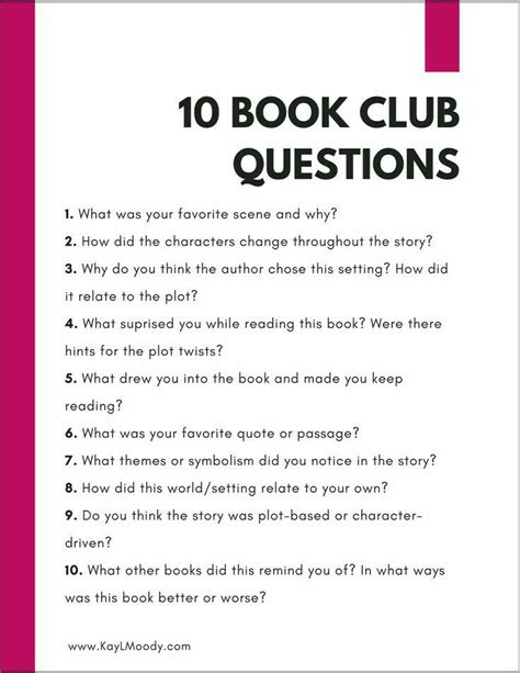 Printable Book Club Questions For Tom Lake Printable New Year Banners