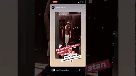 Capital Bra Geht Mit Ashraf Rammo Trainieren Instagram Story Von Capital Bra 24 02 2020 Youtube