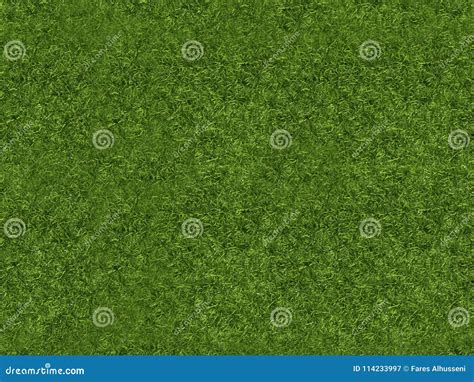 Seamless Repeatable Pattern 3d Rendering Of A Grass Patch For Ar Stock