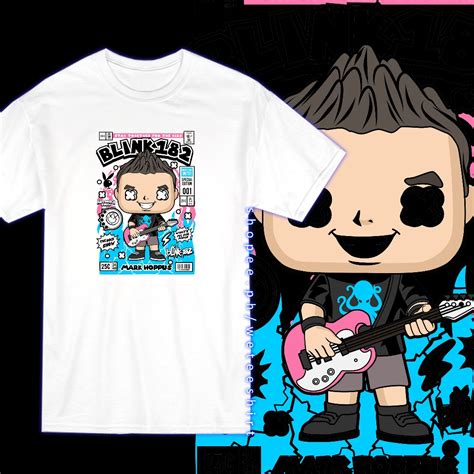 Blink 182 Tshirt Pop Design Collections Cartoon Shirts Mark