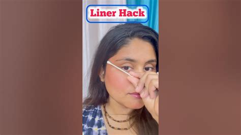 Viral Liner Hack Beutyhack Linerhack Hackvideo Makeuphacks