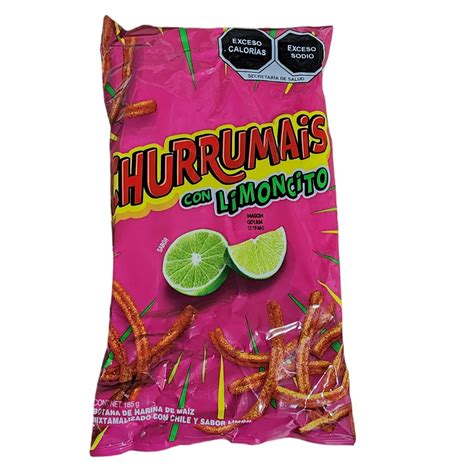 Churrumais 185gr 1pcs Sabritas 3 Hermanos Imports