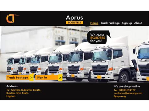 Logistics Website Designs Themes Templates And Downloadable Graphic