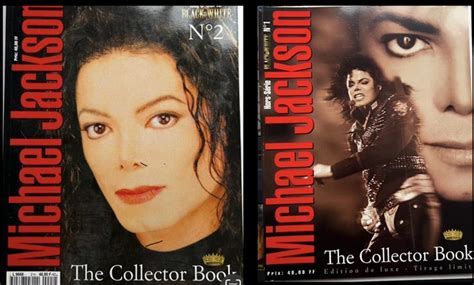Michael Jackson The Collection Book Vol 1 And 2 Pair Of French
