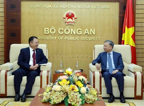 Vietnamese Ministry Of Public Security Strengthens Cooperation With