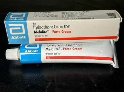 Hydroquinone Melalite Forte Cream 30 G At ₹ 191 09 Tube In Nagpur