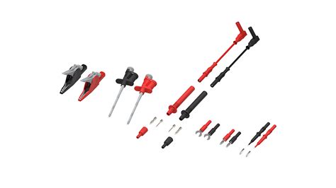 426 Electro Pjp Test Lead Kit With Adapters Crocodile Clip Flexible