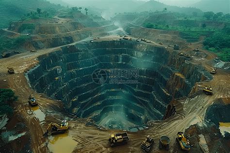 矿场的开采插画图片下载 正版图片601067761 摄图网