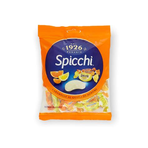 Spicchi Citrus Wedge Candy 175g Lemon Orange Mandarin Made In Eatalia
