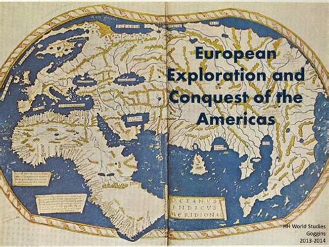 Ppt European Exploration And Conquest Of The Americas Powerpoint