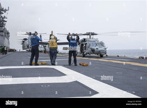 East China Sea March 16 2017 Air Department Sailors Assigned To