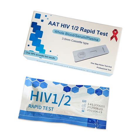 Accuracy First Response Hiv Test Kit Fully Customizable