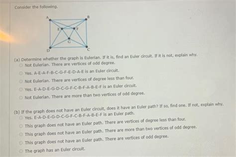 Solved Determine Whether The Two Graphs Are Equivalent