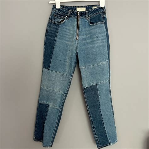 Pacsun Jeans Pacsun Patchwork Mom Jeans Poshmark