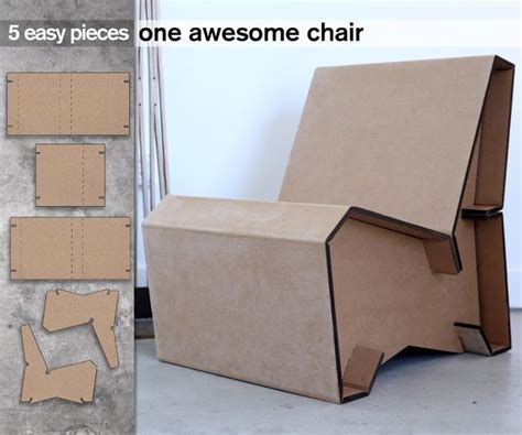 Cardboard Furniture Surprisingly Strong And Unexpectedly Stylish