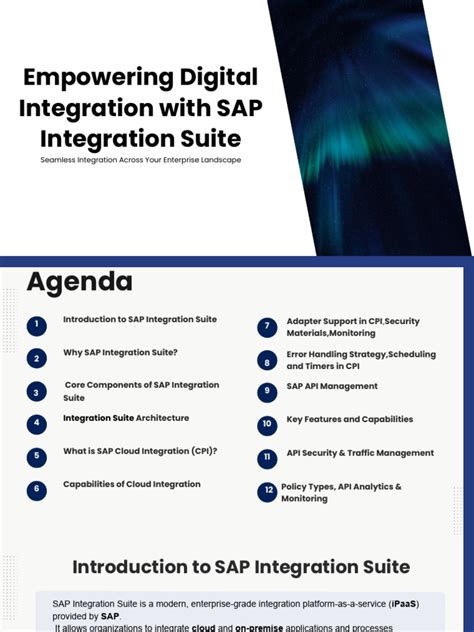 Sap Integration Suite Pdf Web Service Cloud Computing