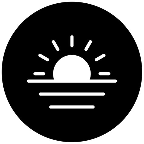 Sunrise Vector Illustration Premium Vector