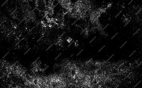 Premium Vector | Black and white grunge texture effect background with distressed overlay rough ...