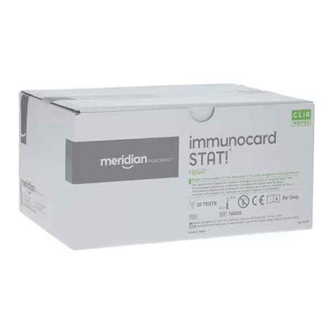 Immunocard Stat Hpylori Test Kit Clia Waived 1kit Medex Supply