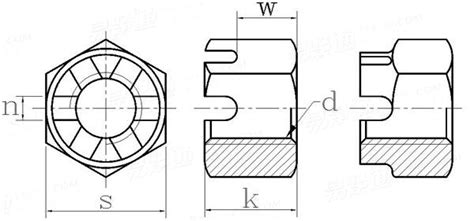 Bs 3692 2001metric Hexagon Slotted Nuts