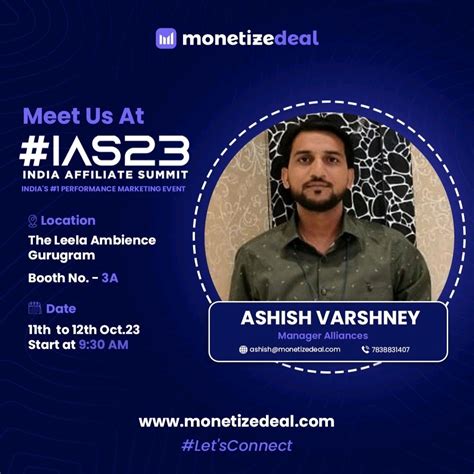 Ashish Varshney On Linkedin Ias2023 Ias23 Themobiadz