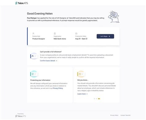 Reference Checking From Talos Ats